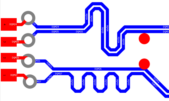 Pulsonix User Forum - Length matching within differential pair?
